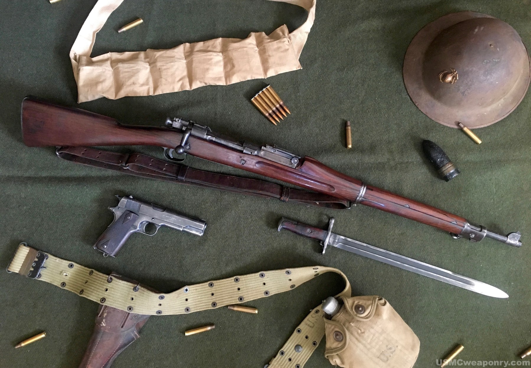 Post WWI/Banana Wars USMC M1903 Rifles – USMCWEAPONRY.COM