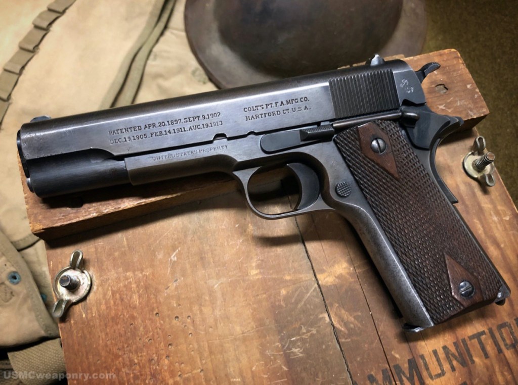 USMC M1911 & M1911A1 – USMCweaponry.com