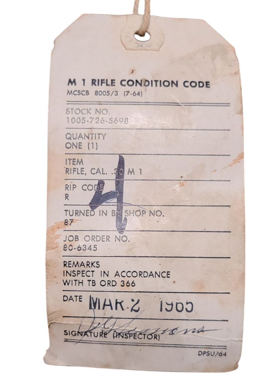 USMC M1 Garand Rebuilds – USMCweaponry.com