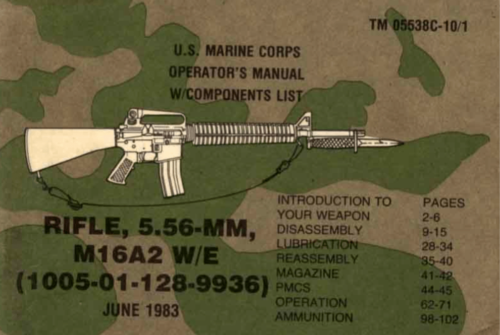 USMC M16A2 – USMCWEAPONRY.COM
